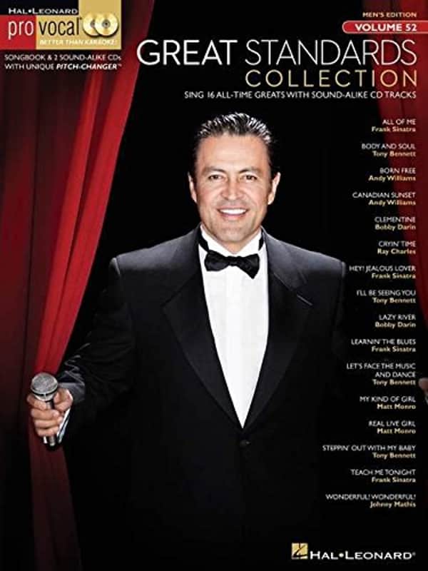 ProVocal #52 Great Standards Collection w/CD Men's Edition | Reverb