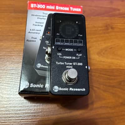 Sonic Research ST-300 Mini Strobe Turbo Tuner 2010s - Black | Reverb