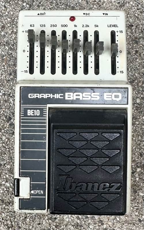 Ibanez BE10 Analog Graphic Bass EQ Equalizer Bass Guitar | Reverb