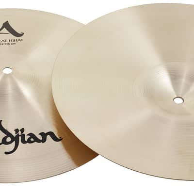 Zildjian 14" A Series New Beat Hi-Hat Cymbals (Pair) new, | Reverb