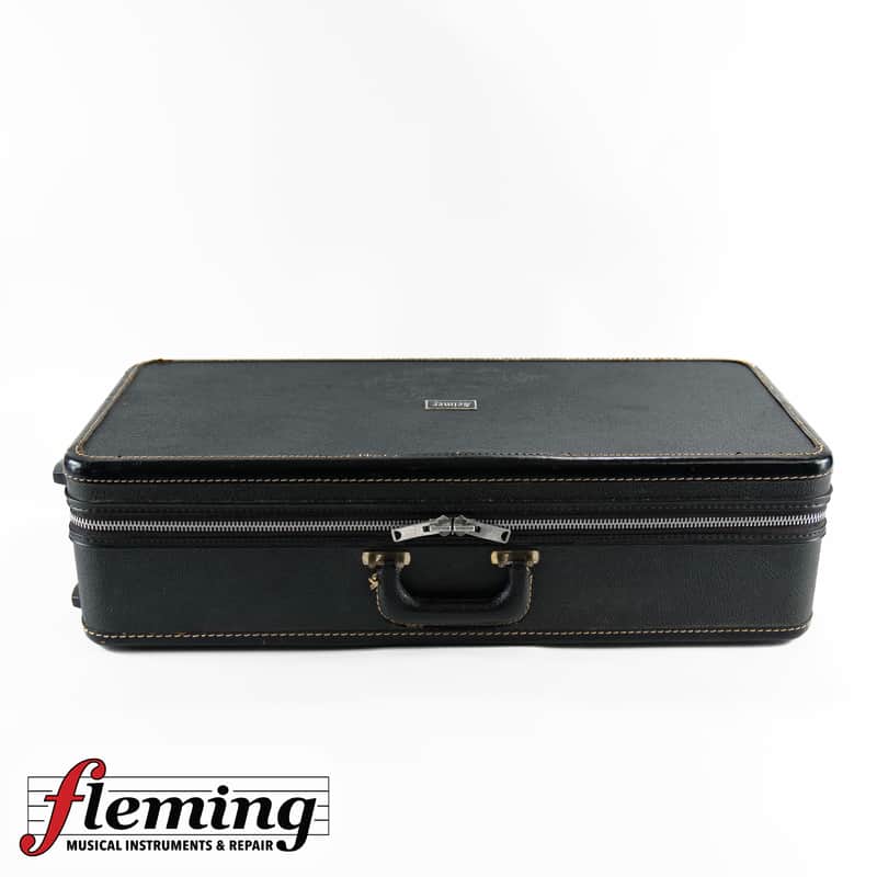 Pre-Owned Vintage 1960s Selmer Paris "Tri-Pac" Leather Case | Reverb
