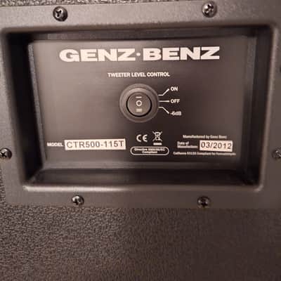 Genz Benz Contour 500 Series 1 x15" 500W Combo Bass Amp | Reverb