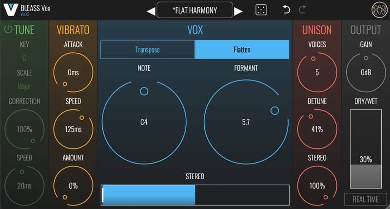 BLEASS Vox: Pro Vocal Processing Plugin (Download) | Reverb
