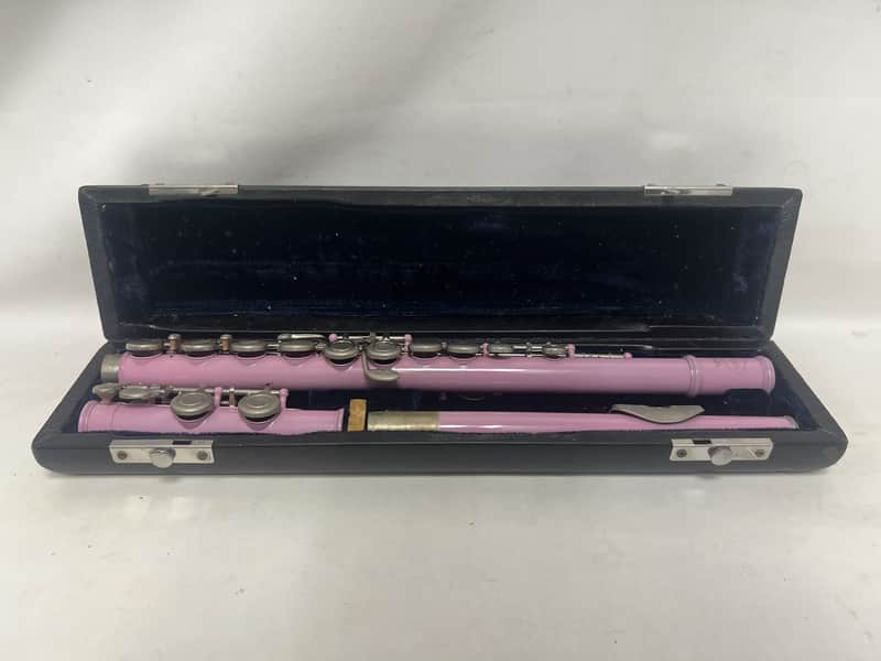LAZARRO LZR120FL STUDENT FLUTE - 2000s - PINK LACQUER | Reverb