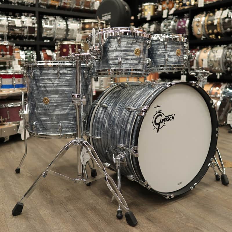 Gretsch USA Custom 4-pc Shell Pack 22/10/12/16 (Sky Blue | Reverb