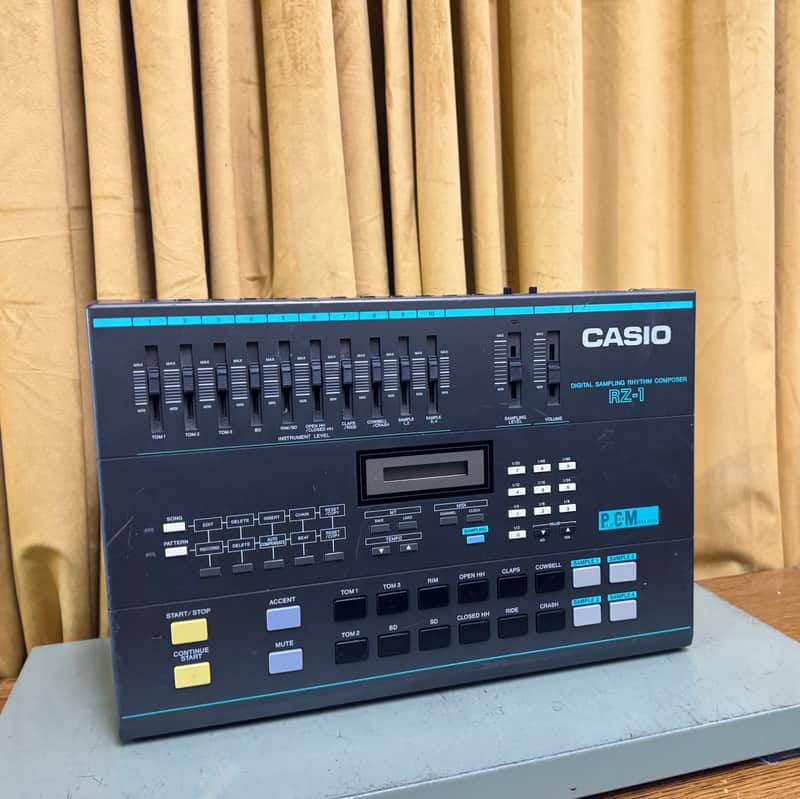 Casio RZ-1 Programmable Drum machine 1980s | Reverb