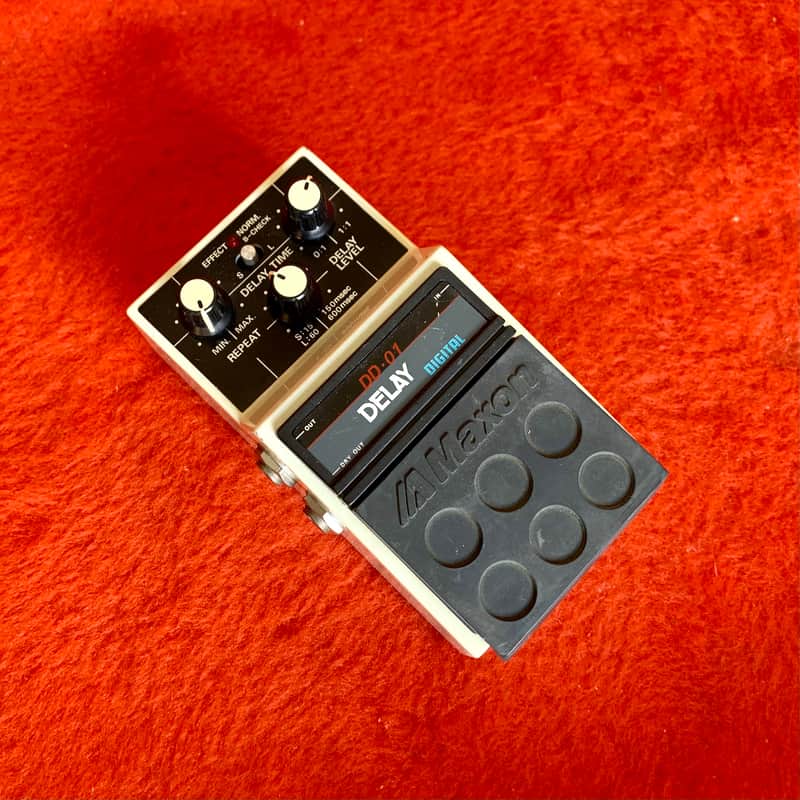 Maxon DD-01 digital delay pedal c 1980 original vintage mij | Reverb