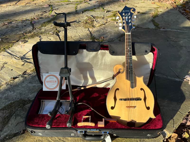 Eastman MD915-BD 2018 - Blonde w/ Curly Maple Binding | Reverb