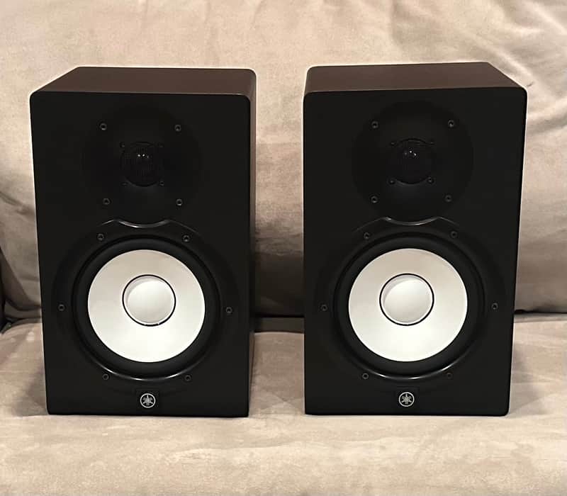 Yamaha HS7 6.5" Powered Studio Monitor (Pair) Black | Reverb