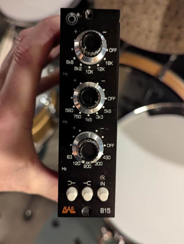 BAE B15 3-Band 500 Series Equalizer Module 2010s - Blue | Reverb