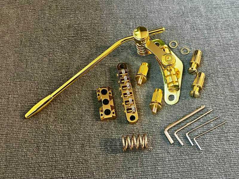 Guyker Tune-O-Matic Style Electric Guitar Bridge Stop Bar | Reverb