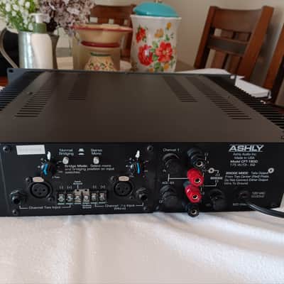 Ashly CFT 1800 mid-1990s to early 2000s - gunmetal gray | Reverb