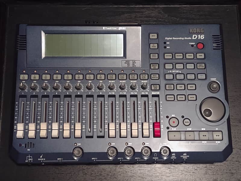 Korg D16 Digital Multitrack Recording Studio Workstation | Reverb