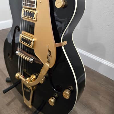 Gretsch G5120 - Black w/ Upgraded Gold Hardware and Pickups | Reverb