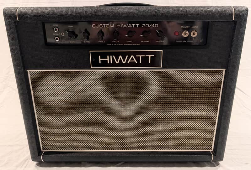 Hiwatt Custom Studio/Stage 20/40W Combo w/ 2x12 Fane Speaker | Reverb