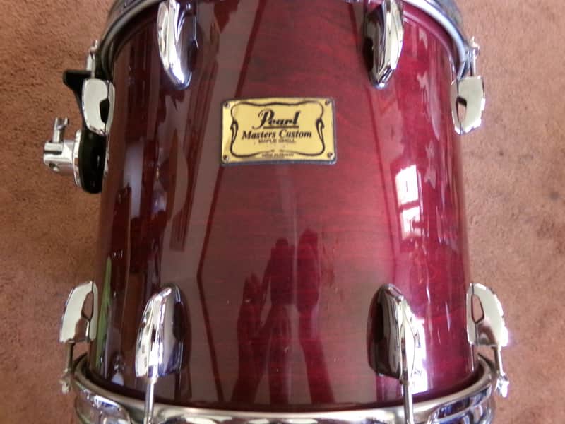 Pearl Masters Custom Maple MMX 14" X 12" Tom Drum-W/gig bag | Reverb