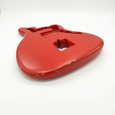 MJT Jazzmaster Body - Fiesta Red | Reverb