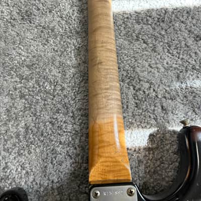 Fender Custom shop Stratocaster partscaster chocolate | Reverb