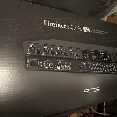 RME Fireface 802 FS AE USB 2.0 Audio Interface - Black | Reverb