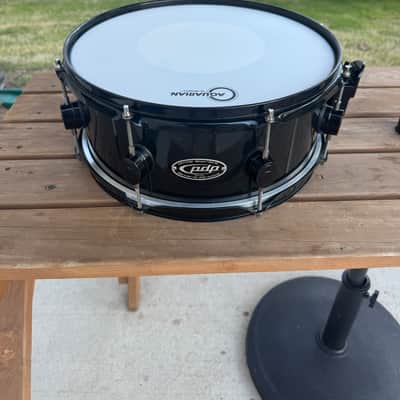 PDP 805 birch snare drum Early 2000s - Black gloss | Reverb