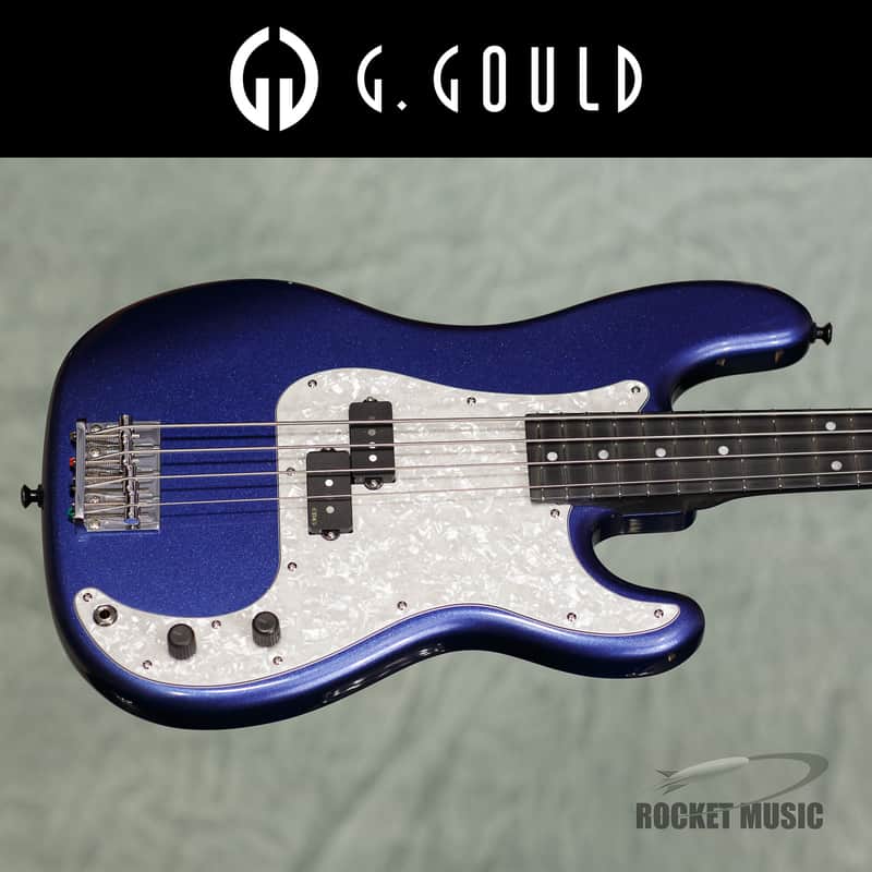 G. Gould GG4-GR-P Deep Blue Metallic | Reverb UK
