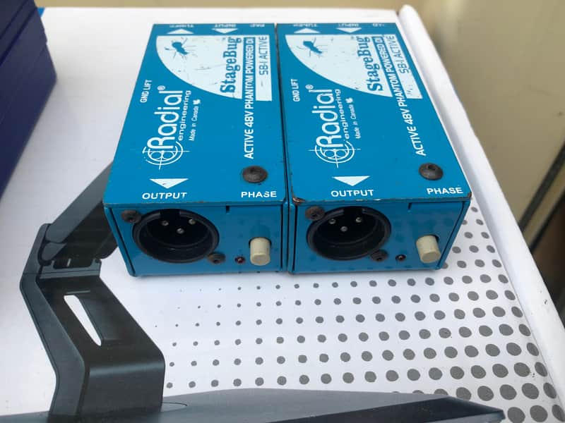 Radial StageBug SB-1 2010s - Blue | Reverb