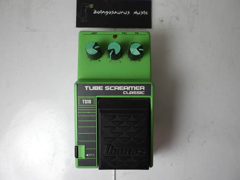 Vintage Ibanez TS-10 Tube Screamer Overdrive Effects Pedal | Reverb