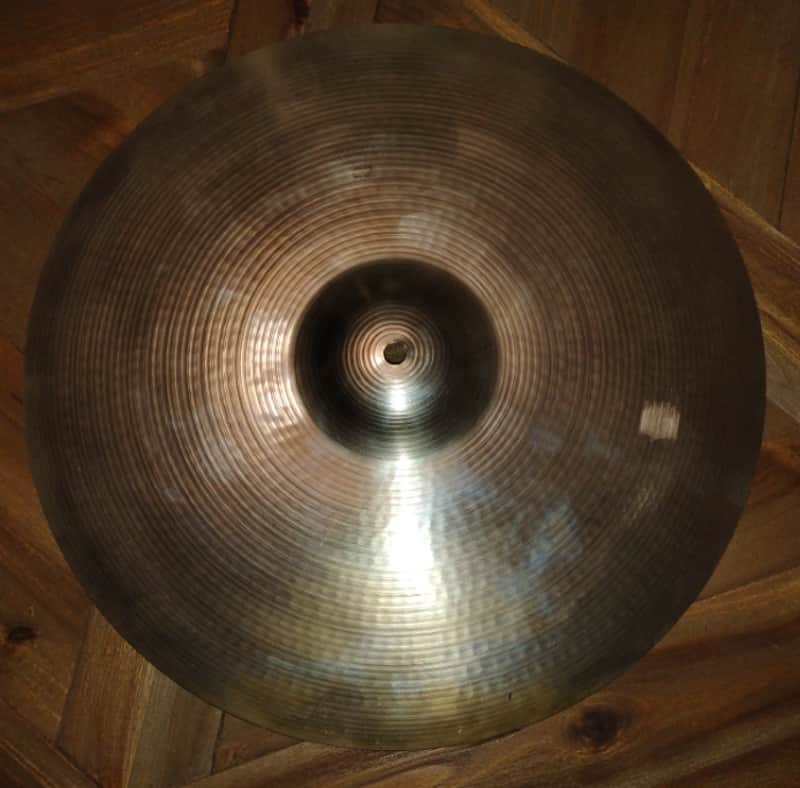 Ludwig/Paiste 18" Crash Cymbal, Three Star Logo, Swiss Made / | Reverb