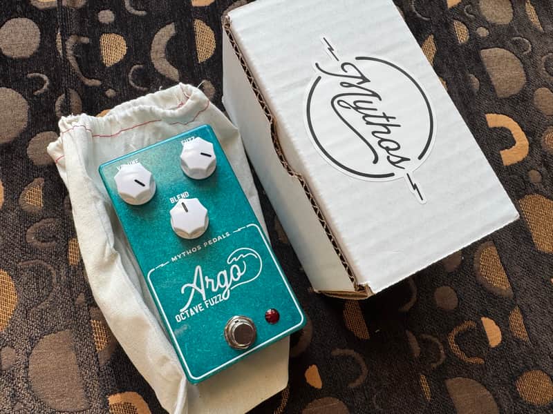 Mythos Pedals Argo Octave Fuzz - Teal | Reverb