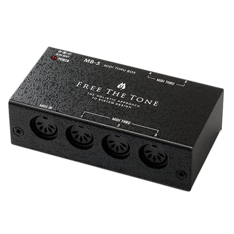 FREE THE TONE MB-5 MIDI THRU BOX - Made in Japan MIDI Device | Reverb