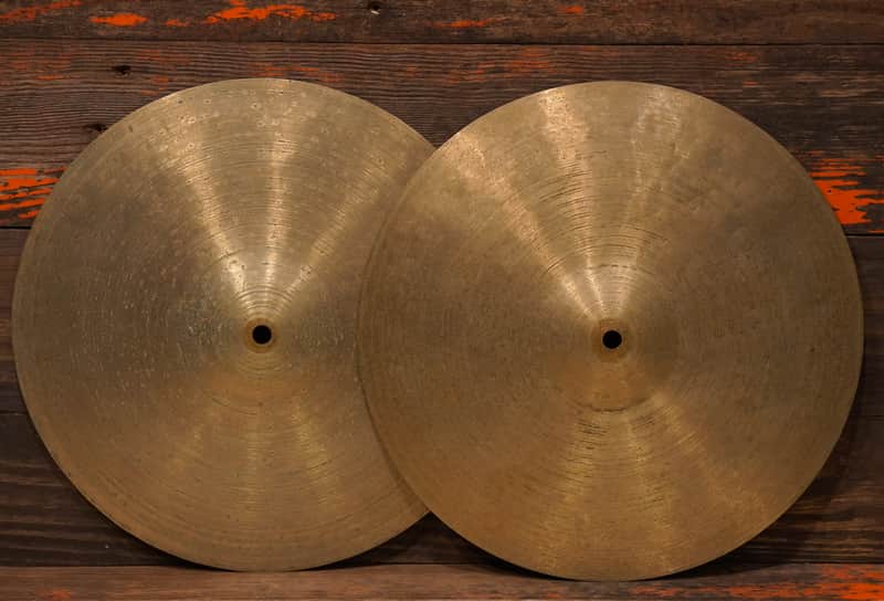 Name Brand 14" Prestige Hi-Hat Cymbals - 746/1079g | Reverb