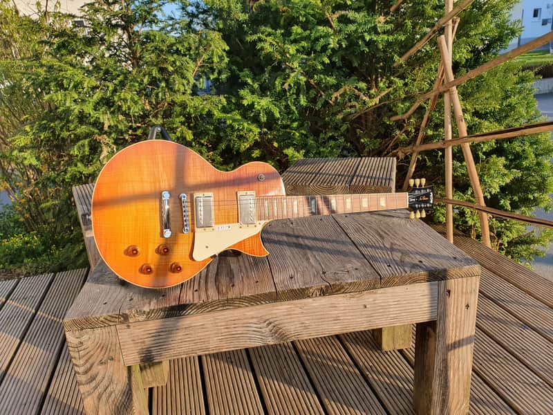 FGN E-Gitarre, Neo Classic LS30, Vintage Violin, Low Gloss, | Reverb