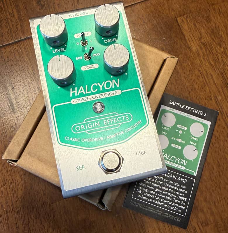 Origin Effects - Halcyon Green - Overdrive (A better take on | Reverb
