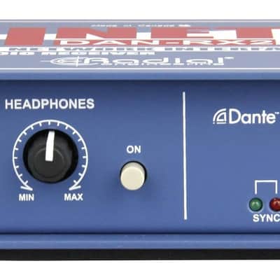 Radial DiNET DAN-RX2 2-Channel Dante Network Receiver | Reverb