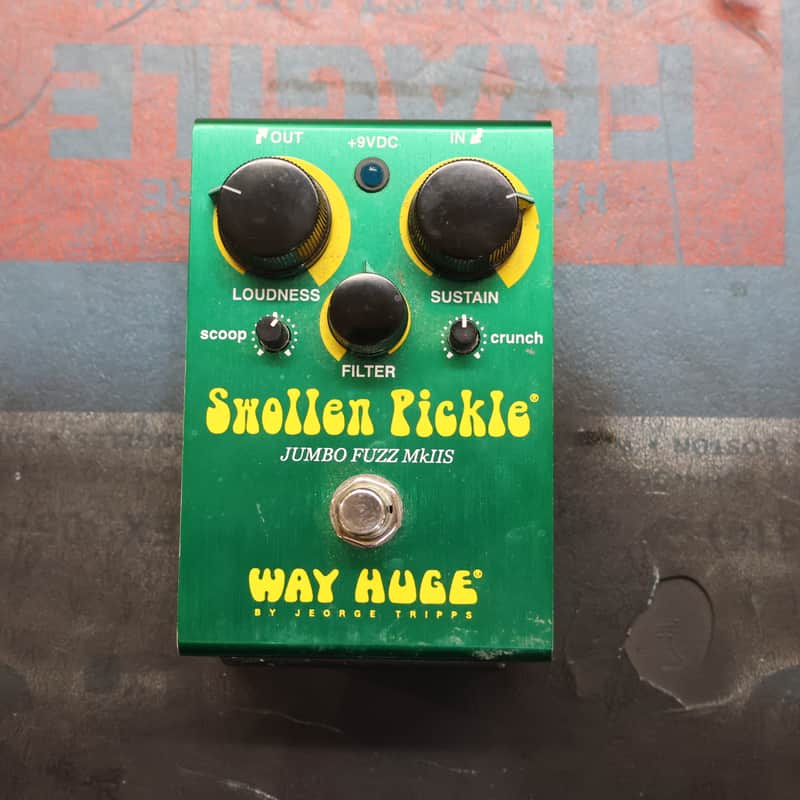 Way Huge Swollen Pickle Jumbo Fuzz MKII, Used | Reverb