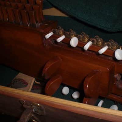 Swedish Nyckelharpa keyed fiddle folk instrument chromatic | Reverb