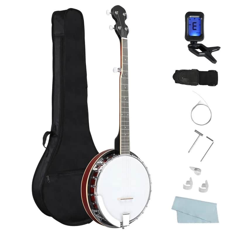 Ktaxon 5 String Tunable Banjo 24 Brackets Right Handed with | Reverb