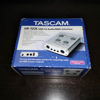 TASCAM US-122L USB Audio Interface + CUBASE LE4 | Reverb
