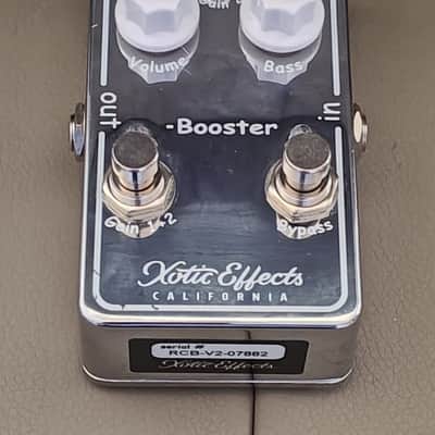 Xotic RC Booster V2 2016 - Present - Chrome | Reverb