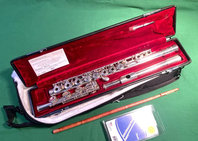 Yamaha Advanced Student Flute Model YFL481H-Gently | Reverb Poland