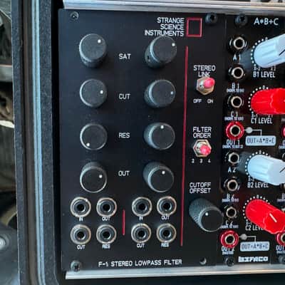 rare and cool Strange Science Instruments F-1: Stereo Lowpass | Reverb
