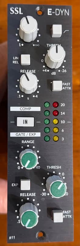 Solid State Logic 500 Series E Dynamics Module 2022 - Gray | Reverb UK