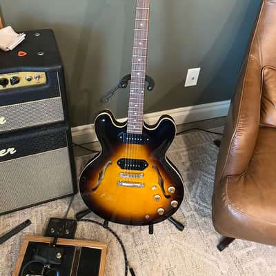 Gibson Memphis ES-335 Dot P-90 2019 - Vintage Burst | Reverb