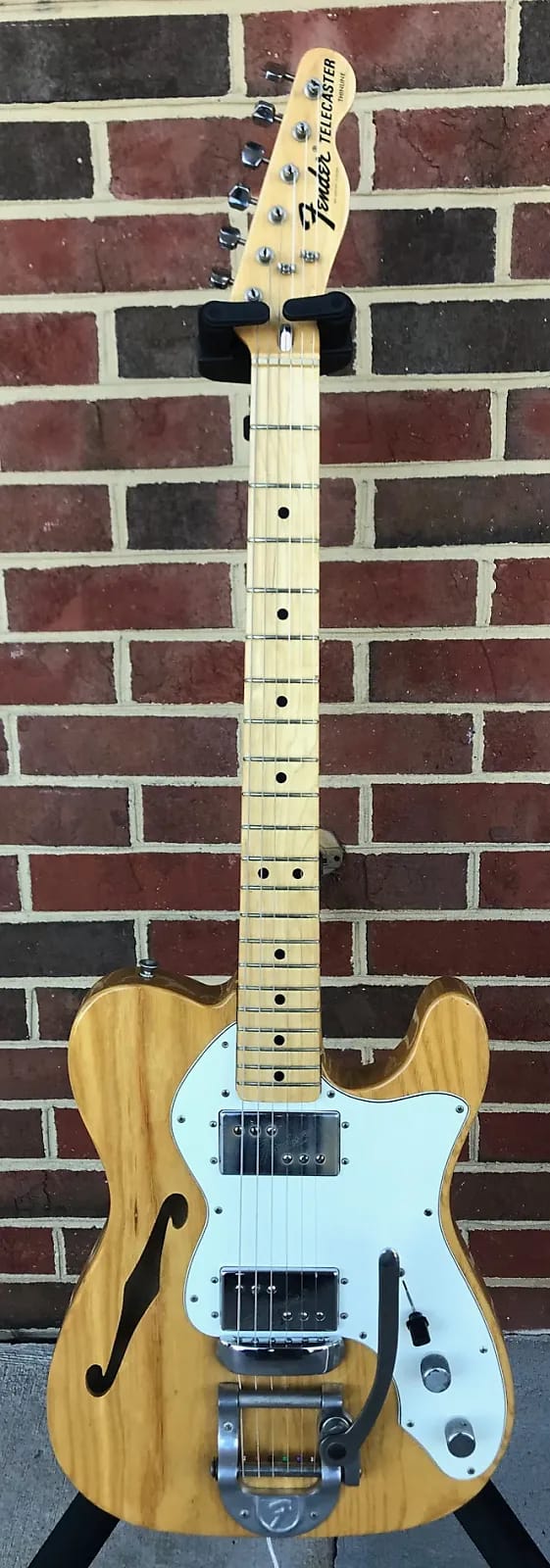 Fender Telecaster Thinline Ash with Bigsby (1972 - 1975) | Reverb