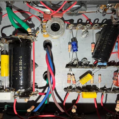 Dumble Built Fender Pro Junior Chassis Point to Point Wiring | Reverb