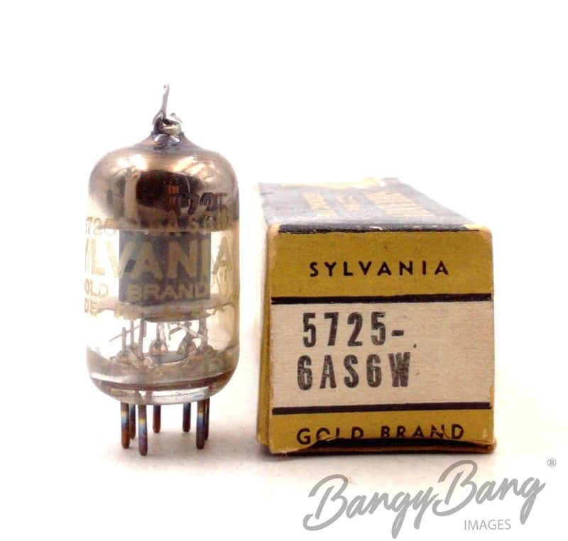 Sylvania 5725/6AS6W/CV4011/GL5725/CK5725 Dual Control Pentode | Reverb