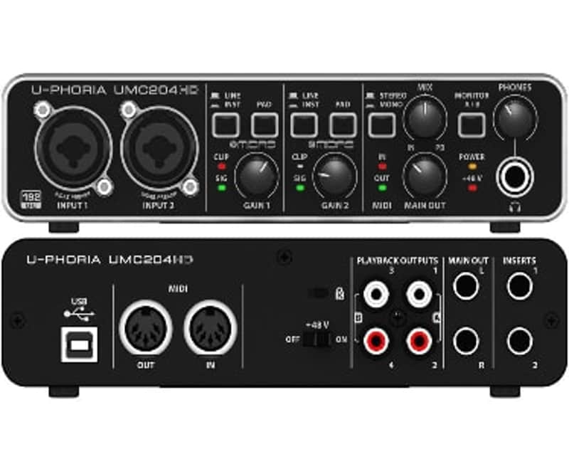 SCHEDA AUDIO BEHRINGER UMC204HD | Reverb