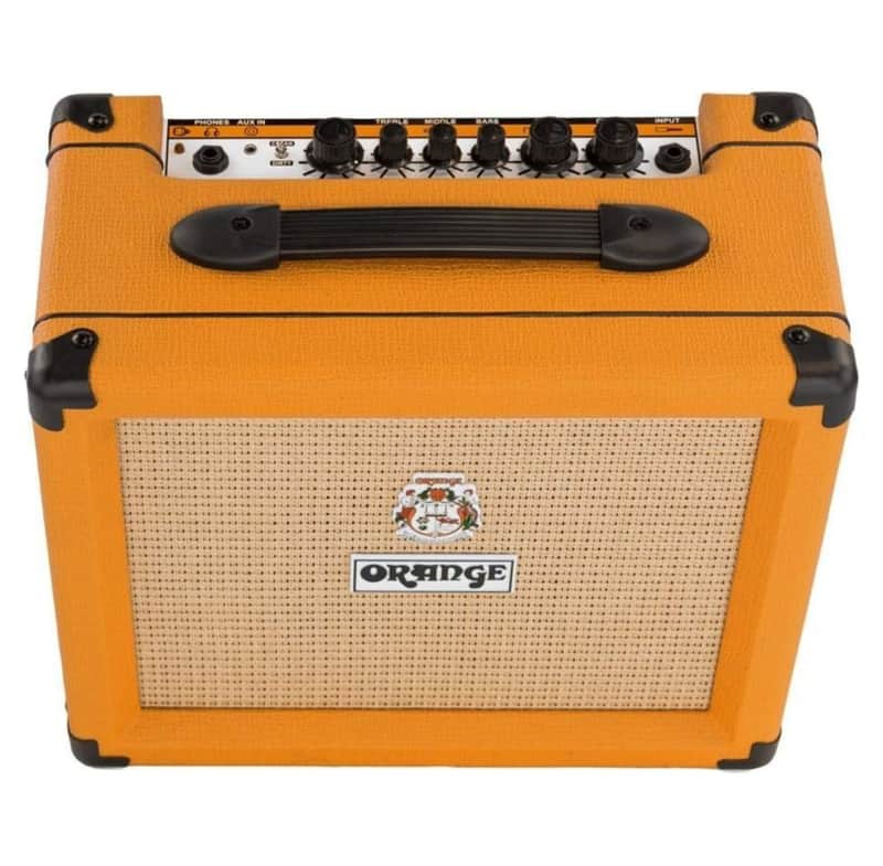 Orange CRUSH 20 20 Watt Combo Amp (Orange) w/ Cleaning Cloth | Reverb