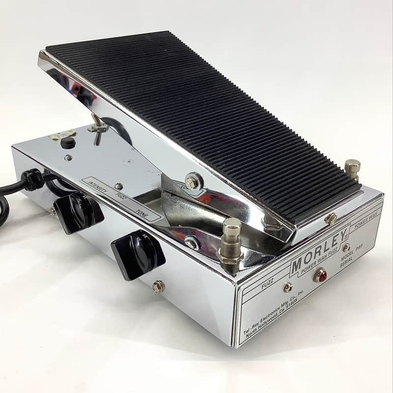 Morley PWF - Power Wah Fuzz 1980s - Chrome | Reverb