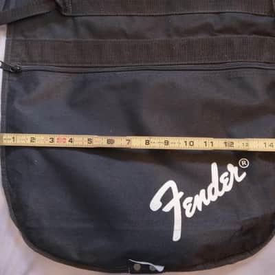 Fender lightly padded Gig Bag 2000s - Black | Reverb